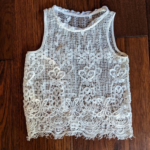 Tops | White Cute Top | Poshmark